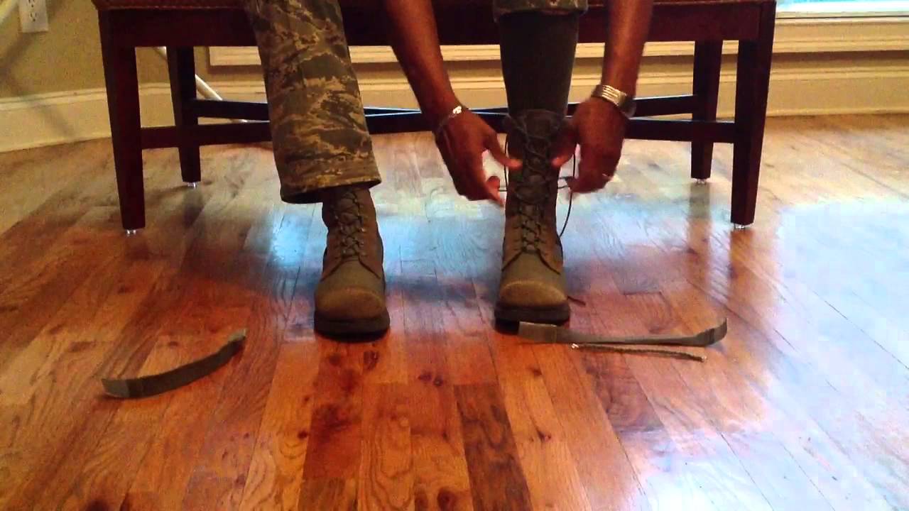 ABU Blousing using cuff stuffers - YouTube