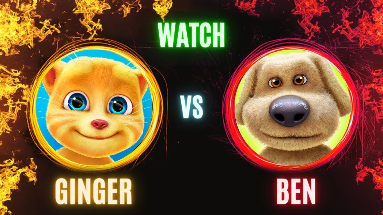 TALKING GINGER vs TALKING BEN 🥹 - YouTube