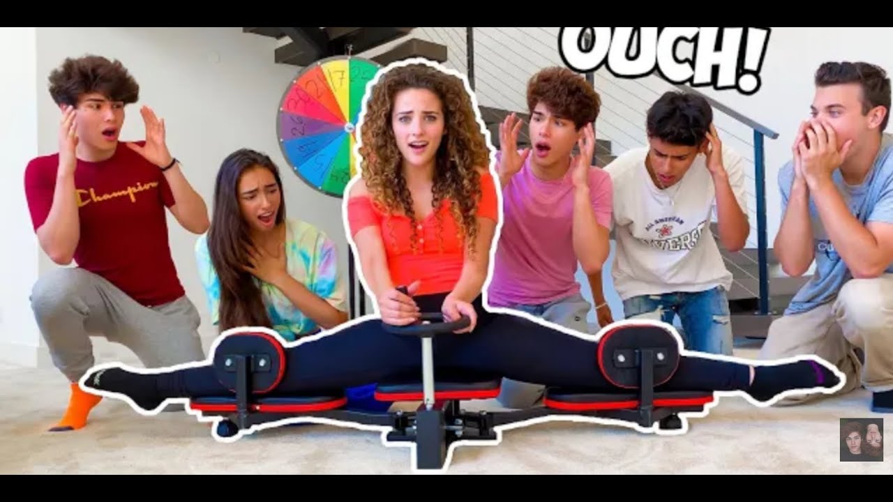 How Far Can You SPLIT CHALLENGE! w Sofie Dossi || - YouTube