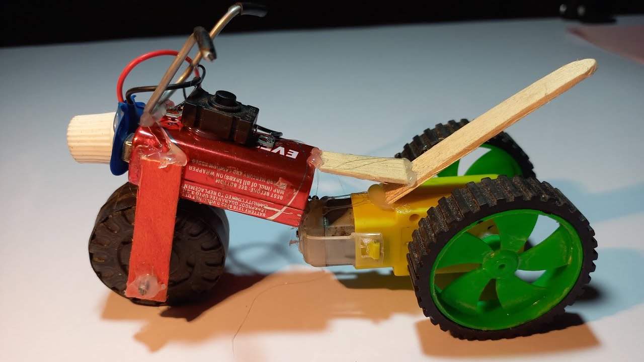 very simple crazy bike/HOW TO MAKE A very simple easy bike at home ...