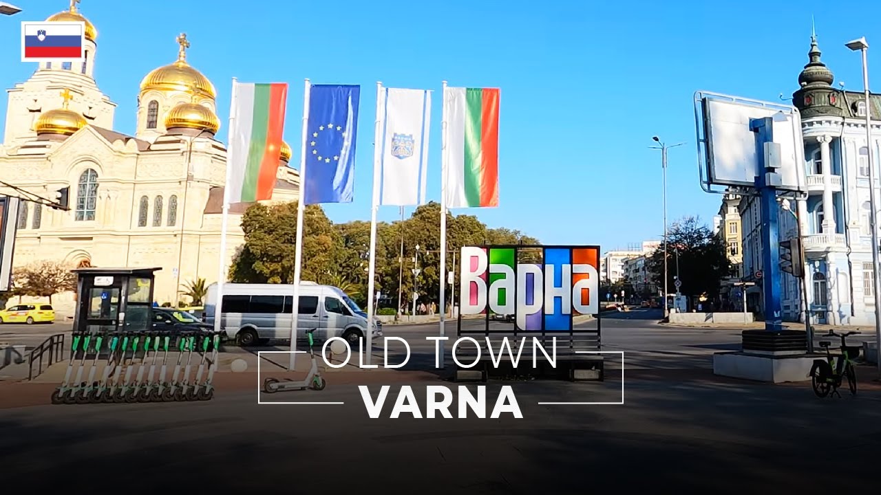 Varna Old Town Walking Tour [2024-10-24][4K] - YouTube