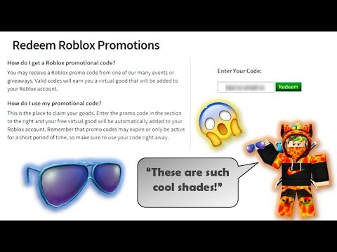 New Roblox promocode!!! - YouTube