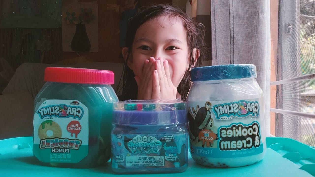 slime reviewing (One of them is for my bestie) - YouTube