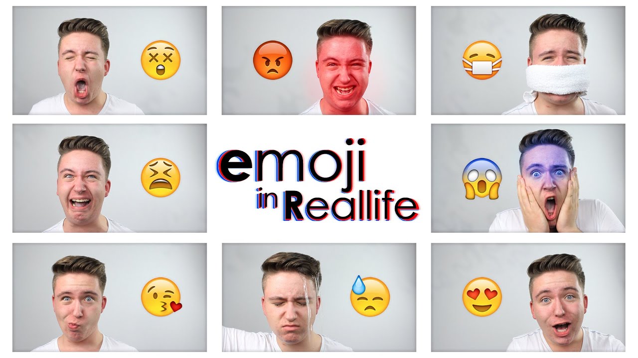 Emojis in Real Life - YouTube