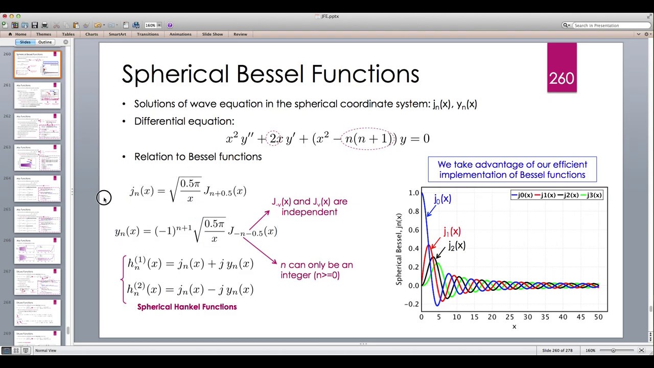 Java for Scientific Computing: Spherical Bessel Functions - YouTube