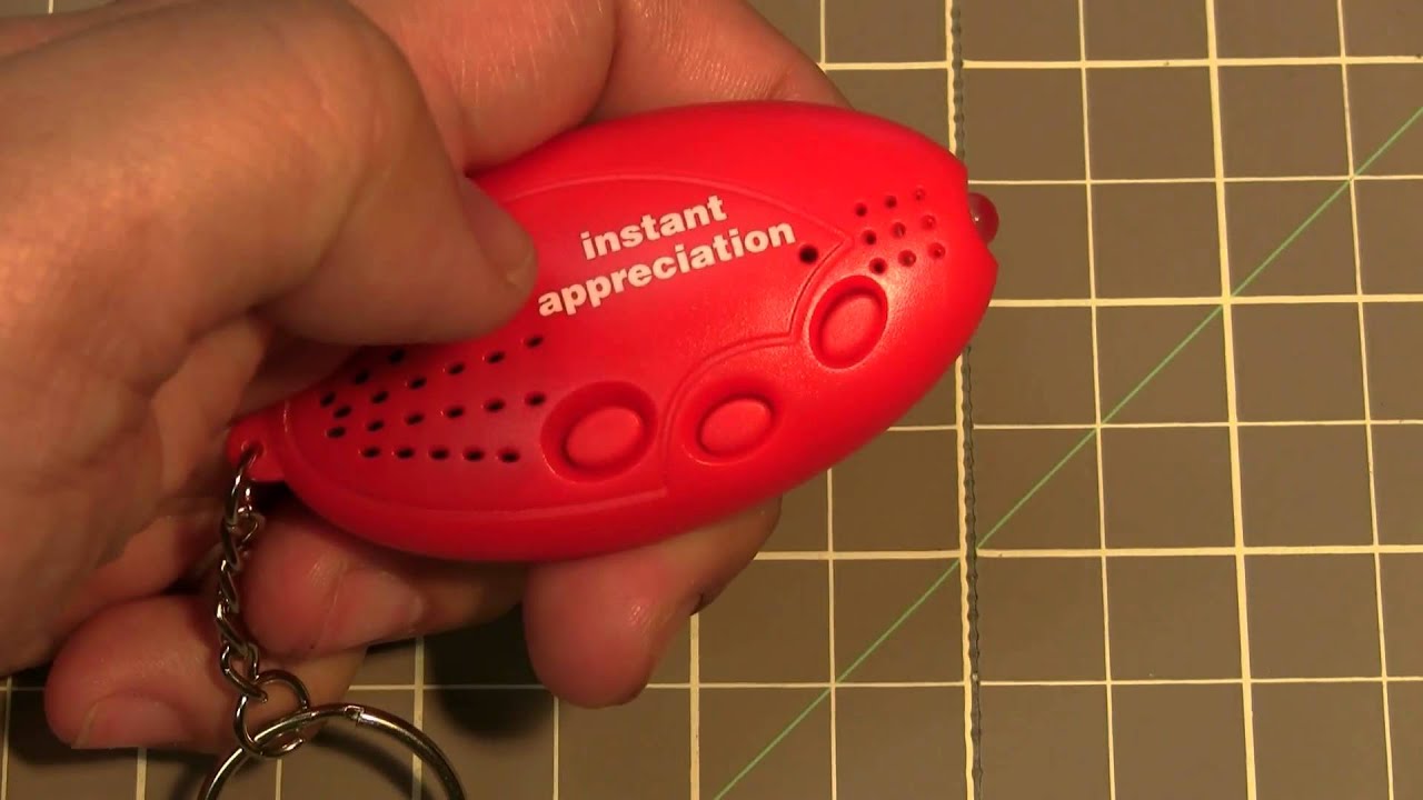 Talking Keychain - YouTube