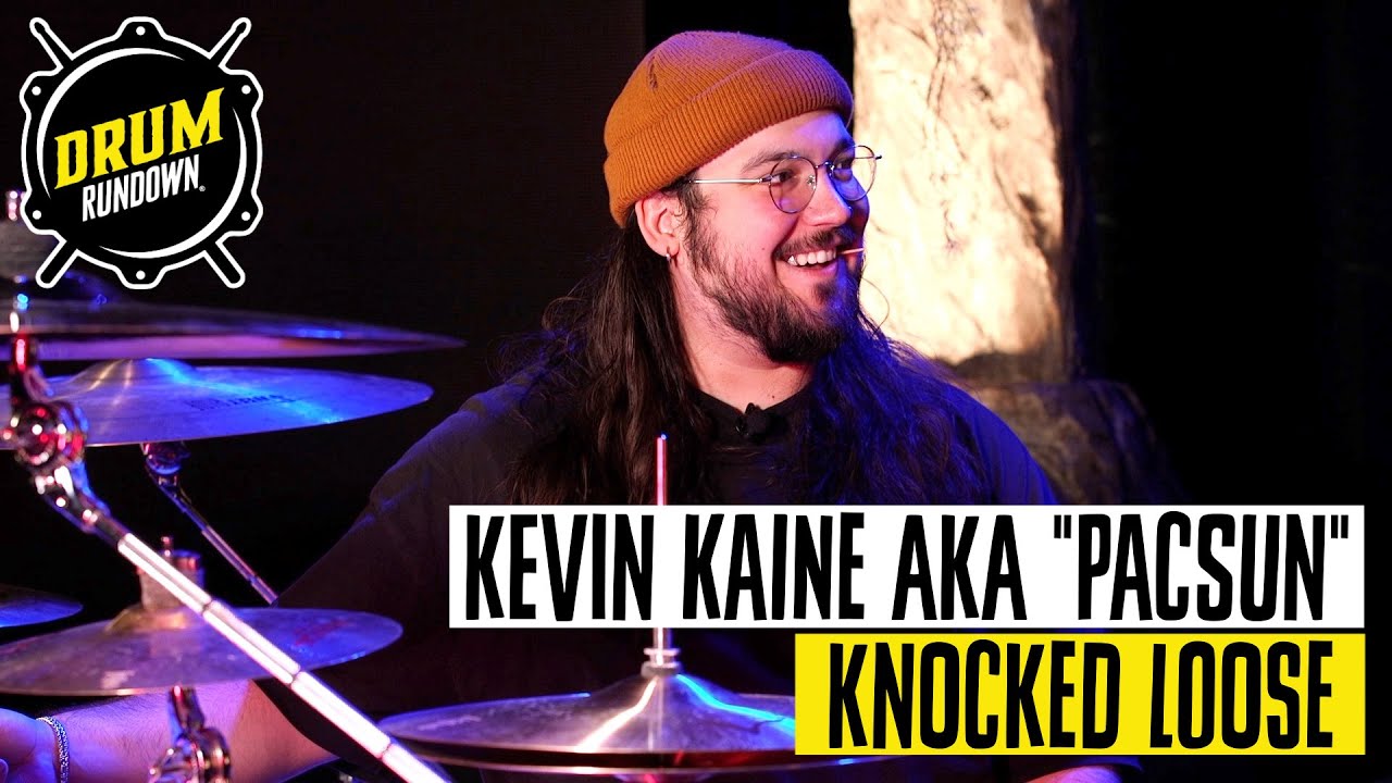 Knocked Loose Drum Rundown with KEVIN "PACSUN" KAINE - YouTube