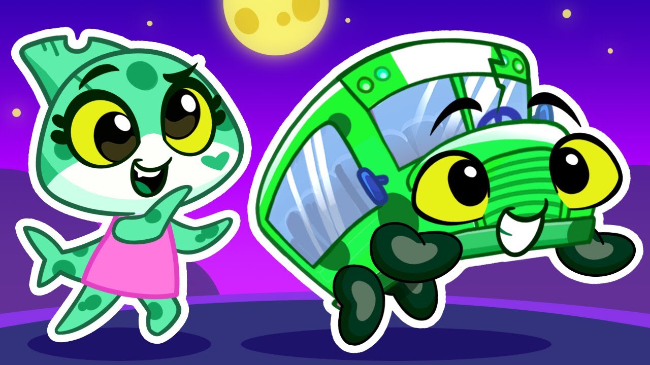 Zombie Bus Lost Its Wheel 🧟🚍 Zombie Don't Bite Imaginative Play | Kids ...