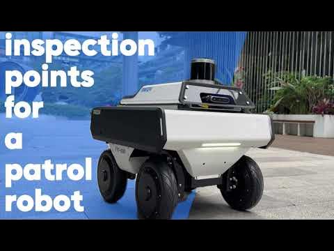 How to set up tracking waypoints for an inspection robot? - YouTube