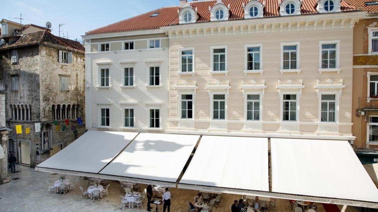 Heritage hotel Santa Lucia, Split, Croatia - YouTube