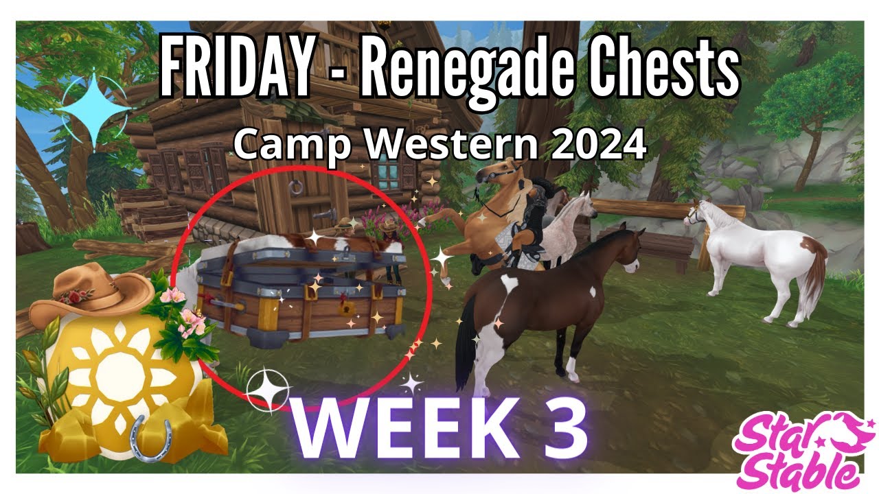 🤠SSO | Renegade Chest Locations🔸WEEK 3, FRIDAY🔸Camp Western 2024 - YouTube
