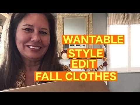 WANTABLE - FALL CLOTHING - TRY ON AND REVIEW - YouTube