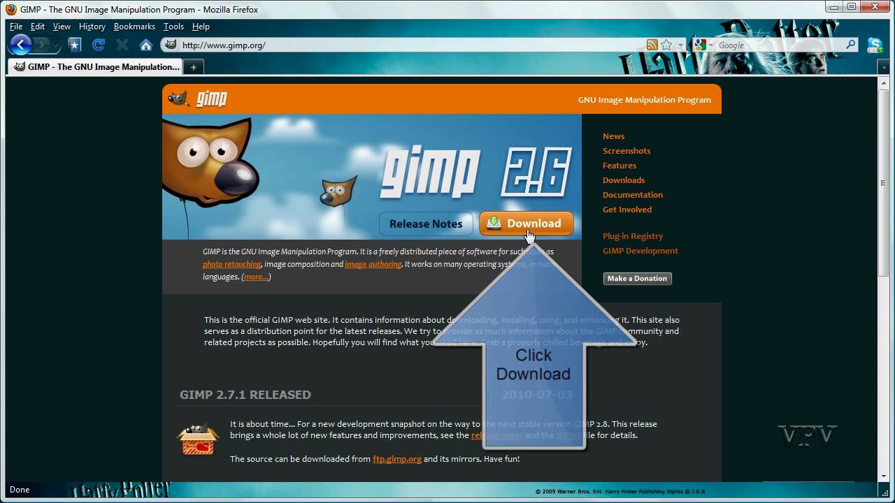 How-To: Get Gimp - YouTube