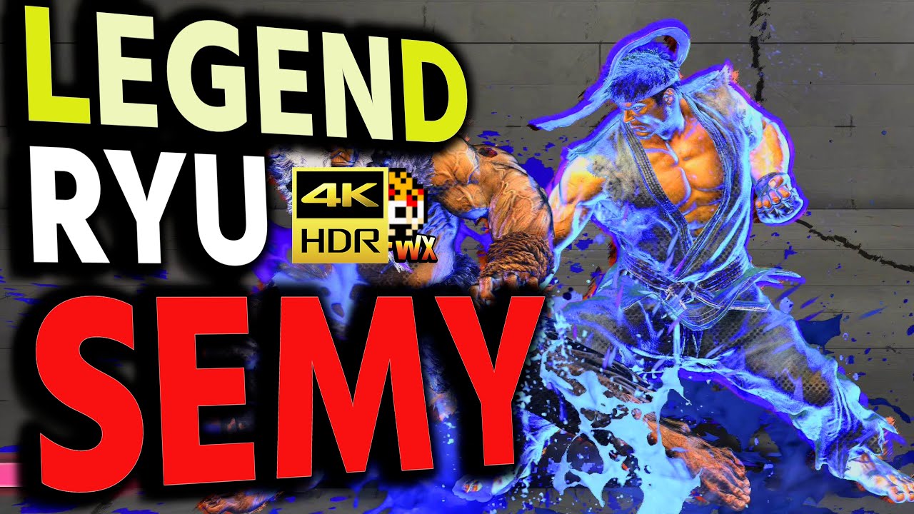 SF6: Semy Legend Ryu VS DeeJay | sf6 4K Street Fighter 6 Season2 - YouTube