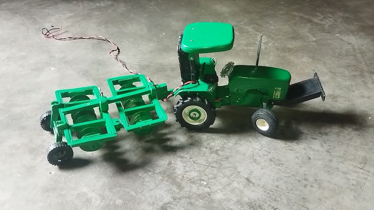 John Deere tractor modified//modified John Deere tractor #tractor - YouTube