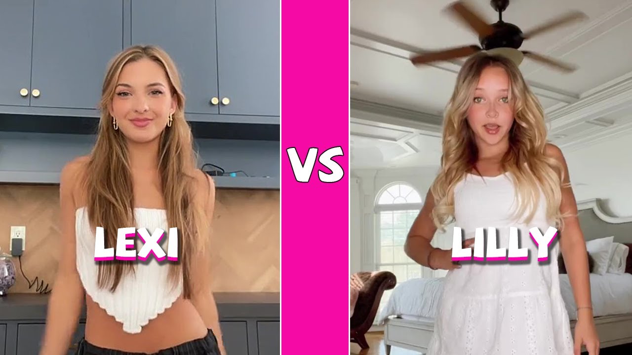 Lexi Rivera Vs Lilly Ketchman Tiktok Dances Compilation Youtube