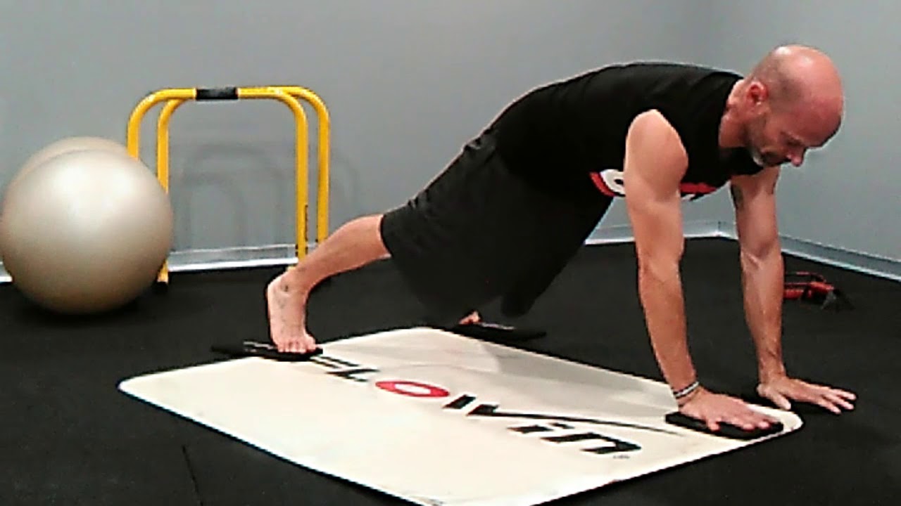 Asymetrical pushups with flowin - YouTube