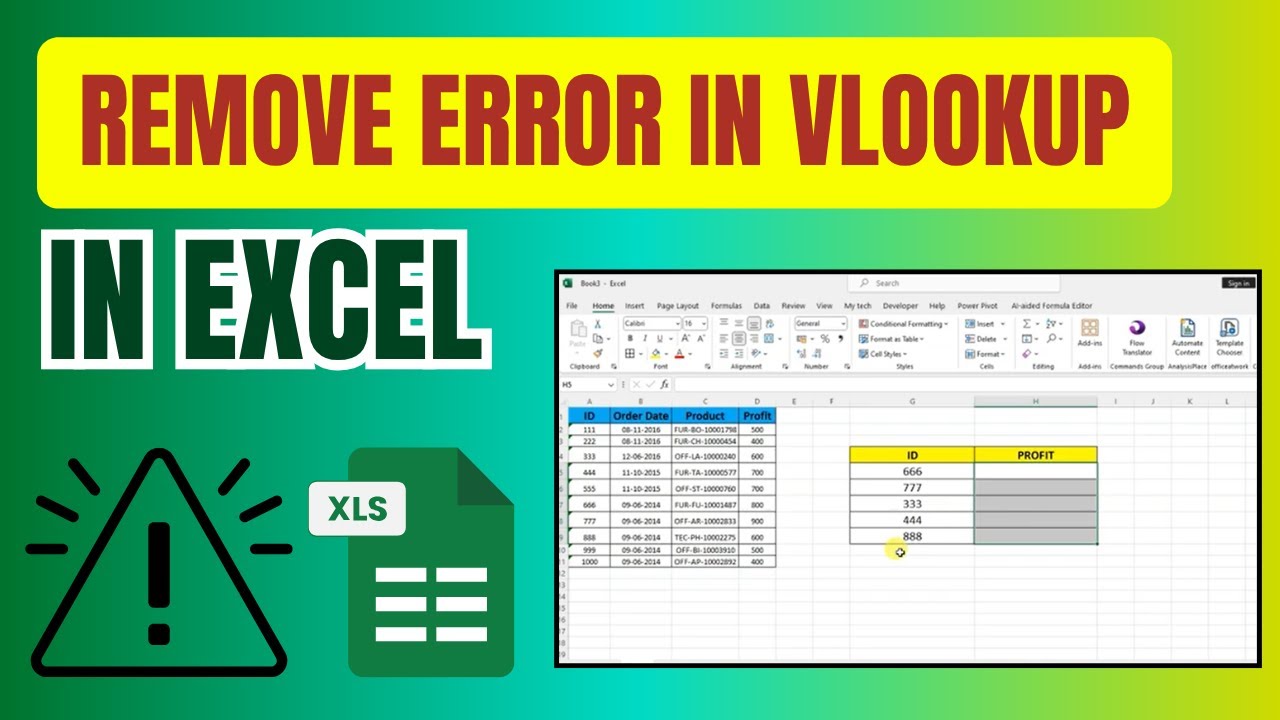 How To Remove Error In Vlookup Formula YouTube How To Remove Error In Vlookup Formula YouTube