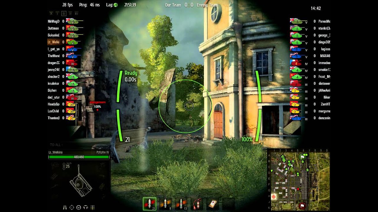 World of Tanks Anime Mod (A Small Demo) - YouTube