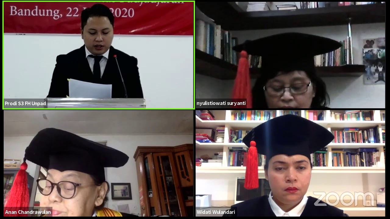 Ujian Sidang Promosi Doktor a.n Radea Respati Paramudhita - YouTube