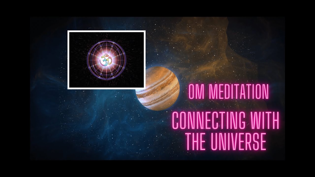 OM MEDITATION | 5 MINUTES | Connecting with the Universe - YouTube