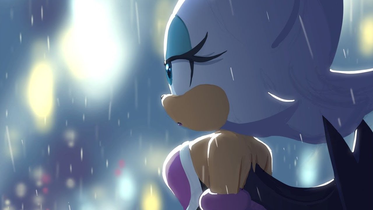 Relaxing Sonic Music with Rain for Sleeping, Studying, Chilling 🌧️ ...