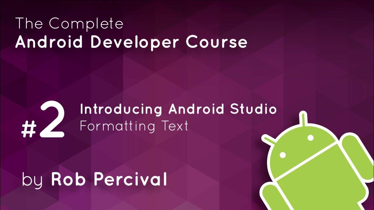 Formatting Text in Android Studio - YouTube