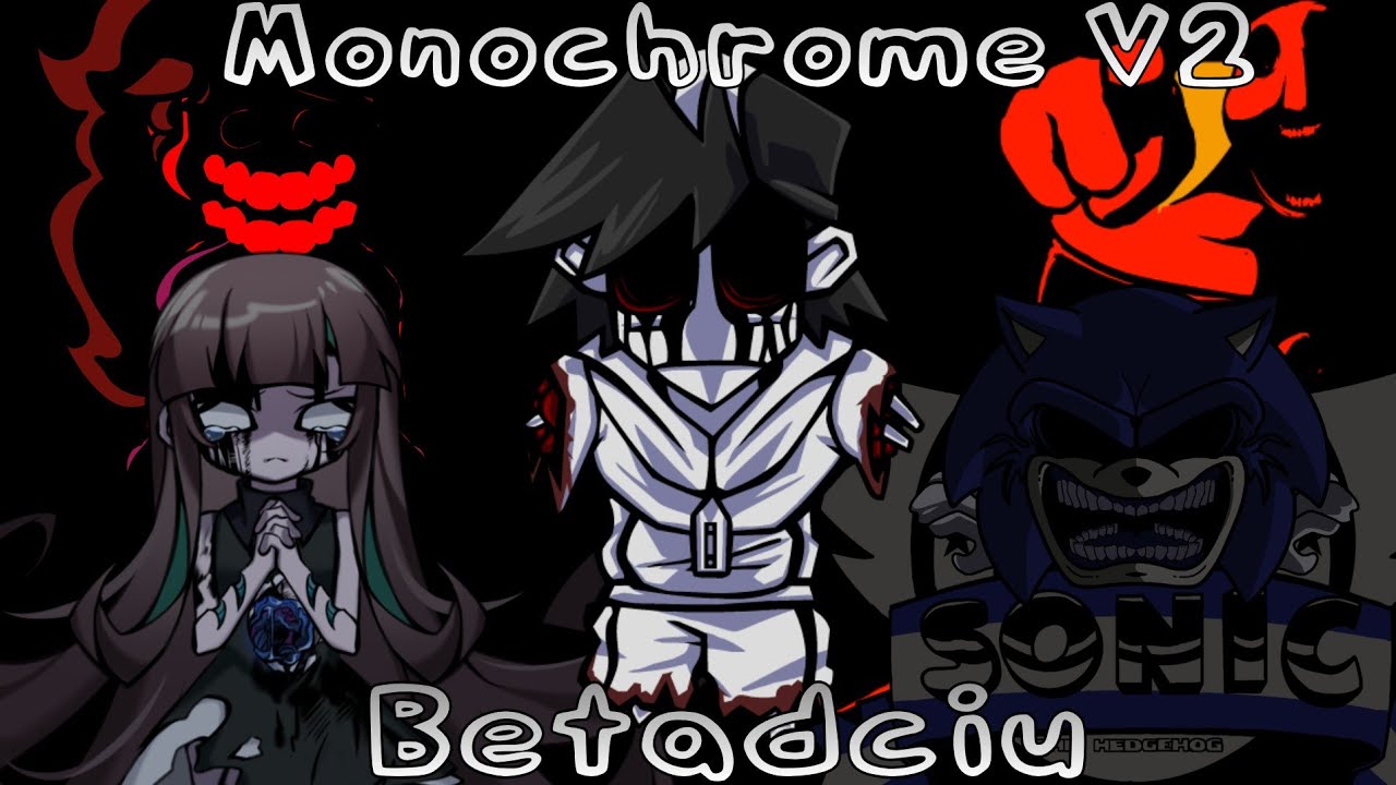 Monochrome V2 But Everyone Sings it [FNF] - YouTube