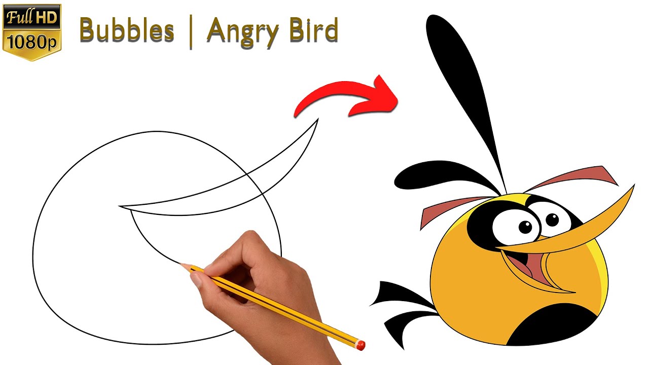How to Draw Bubbles | Angry Bird - YouTube