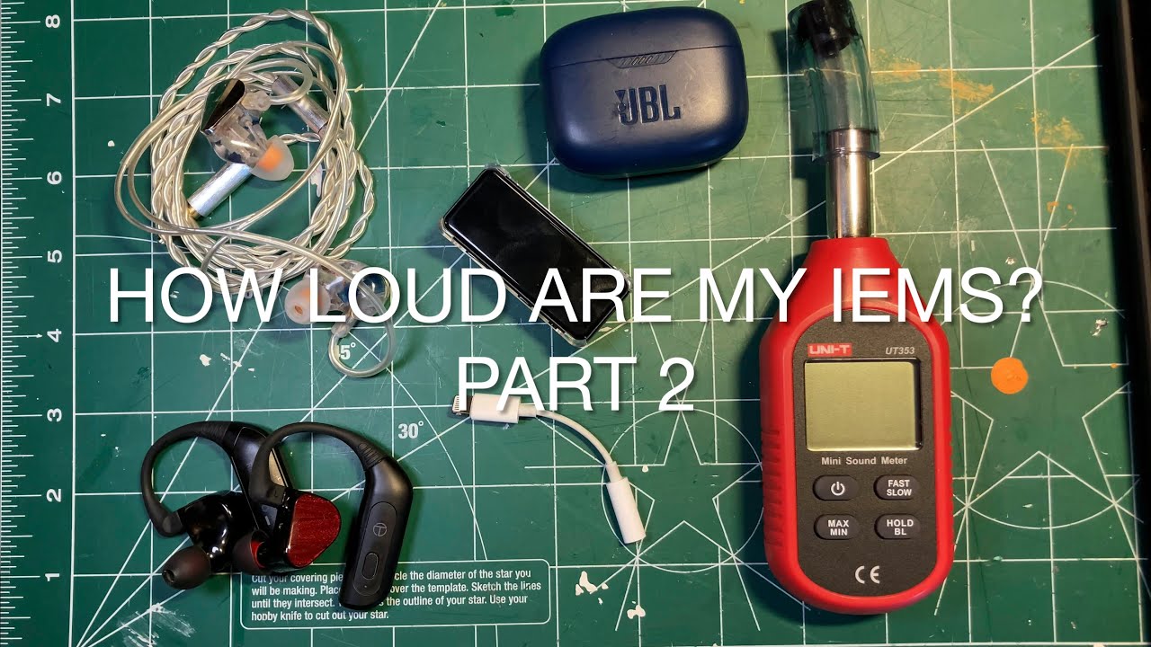 How Loud are my IEM? Part 2 - YouTube