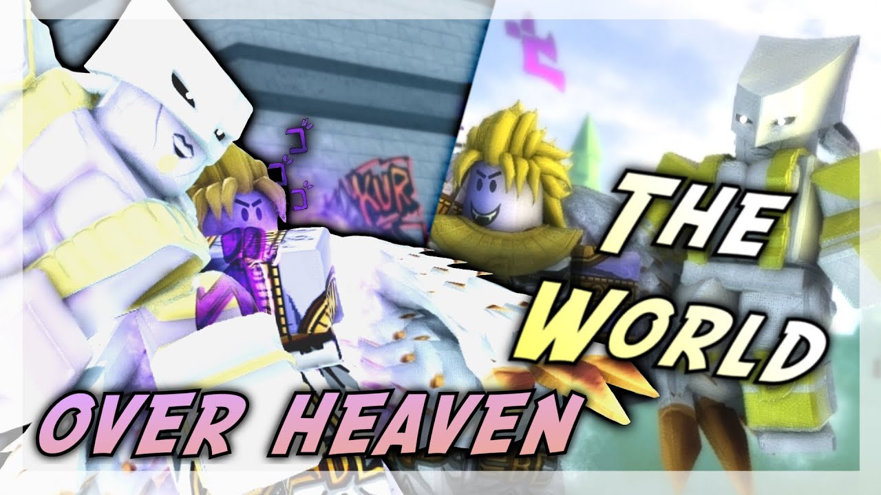 Obtaining The World Over Heaven In Different JOJO Games! - YouTube