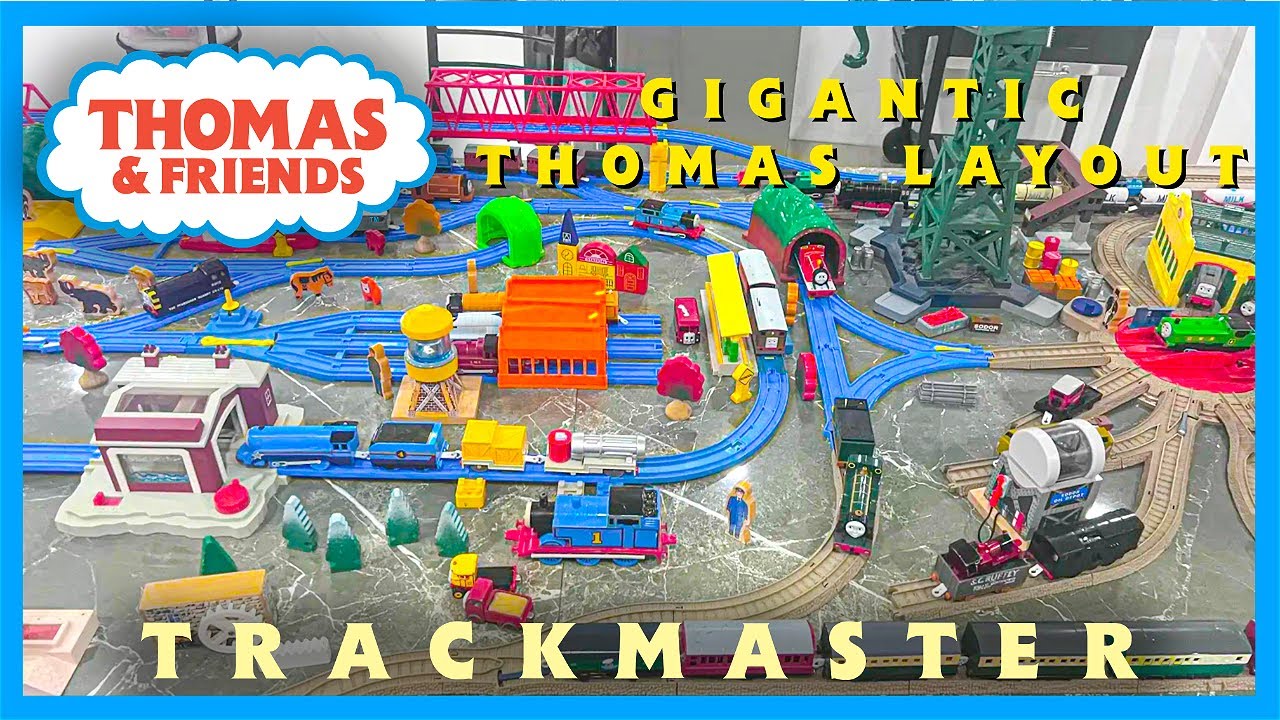 Epic Thomas & Friends Tomy/Trackmaster Layout - YouTube