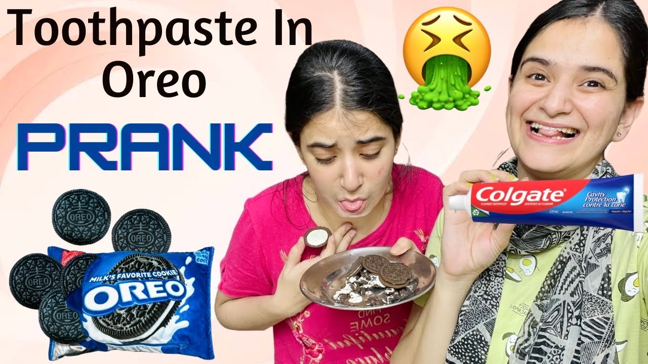 Toothpaste In Oreo Prank On Sister😂Bhot Maar Padi😞|Kour NavArsh Vlogs ...