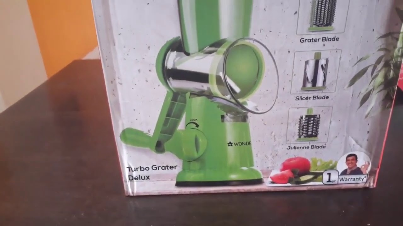 Wonderchef Turbo Grater Delux #turbograter #easygrating #cookeasy # ...