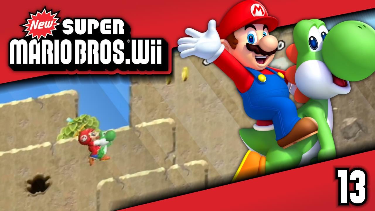 Let's Play | New Super Mario Bros. Wii | German | 100% | Part 13 ...