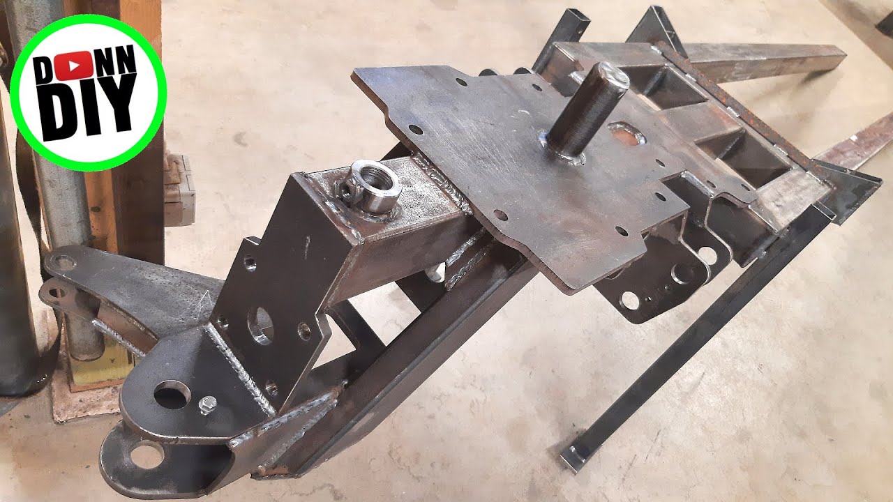 4x4 PTO Driven Timber Trailer BUILD Ep.14 - Disassembly & Final Welding ...