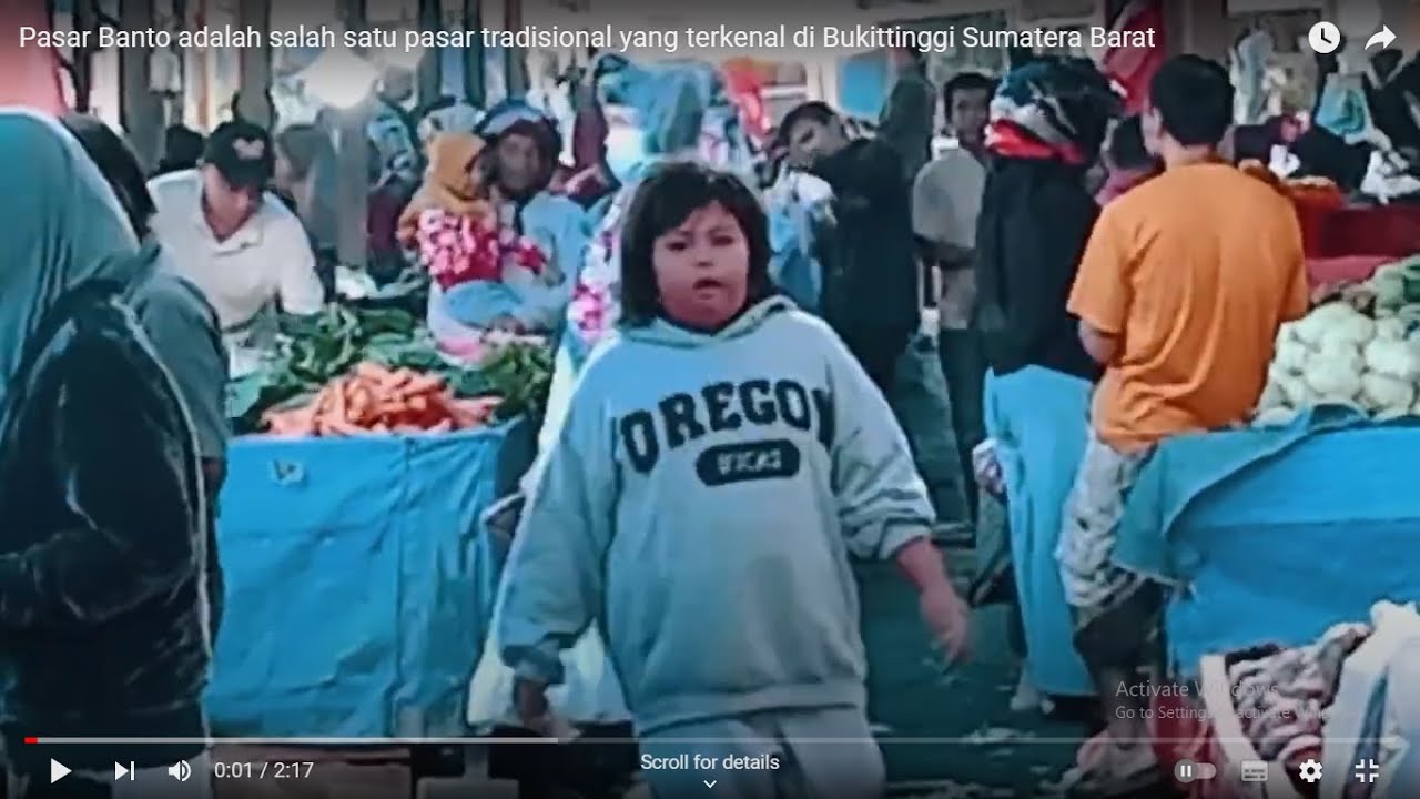 Pasar Banto di Bukittinggi Sumatera Barat #pasartradisional # ...