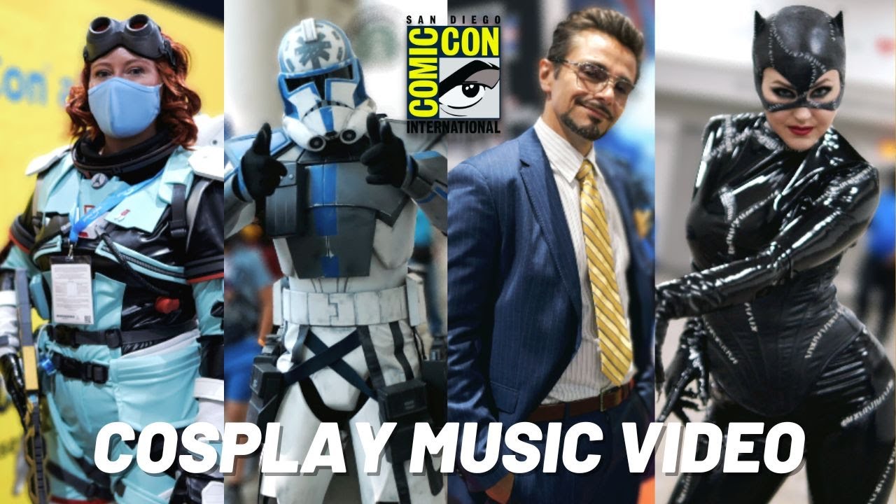 San Diego Comic Con 2022 - Cosplay Music Video - Vol. 24 - YouTube