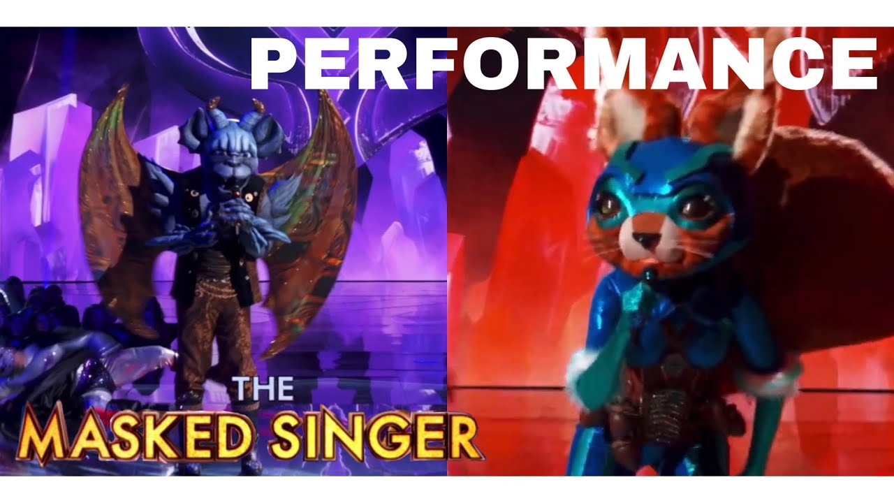Gargoyle & Squirrel sing “Kryptonite” by 3 Doors Down | MASKED SINGER ...