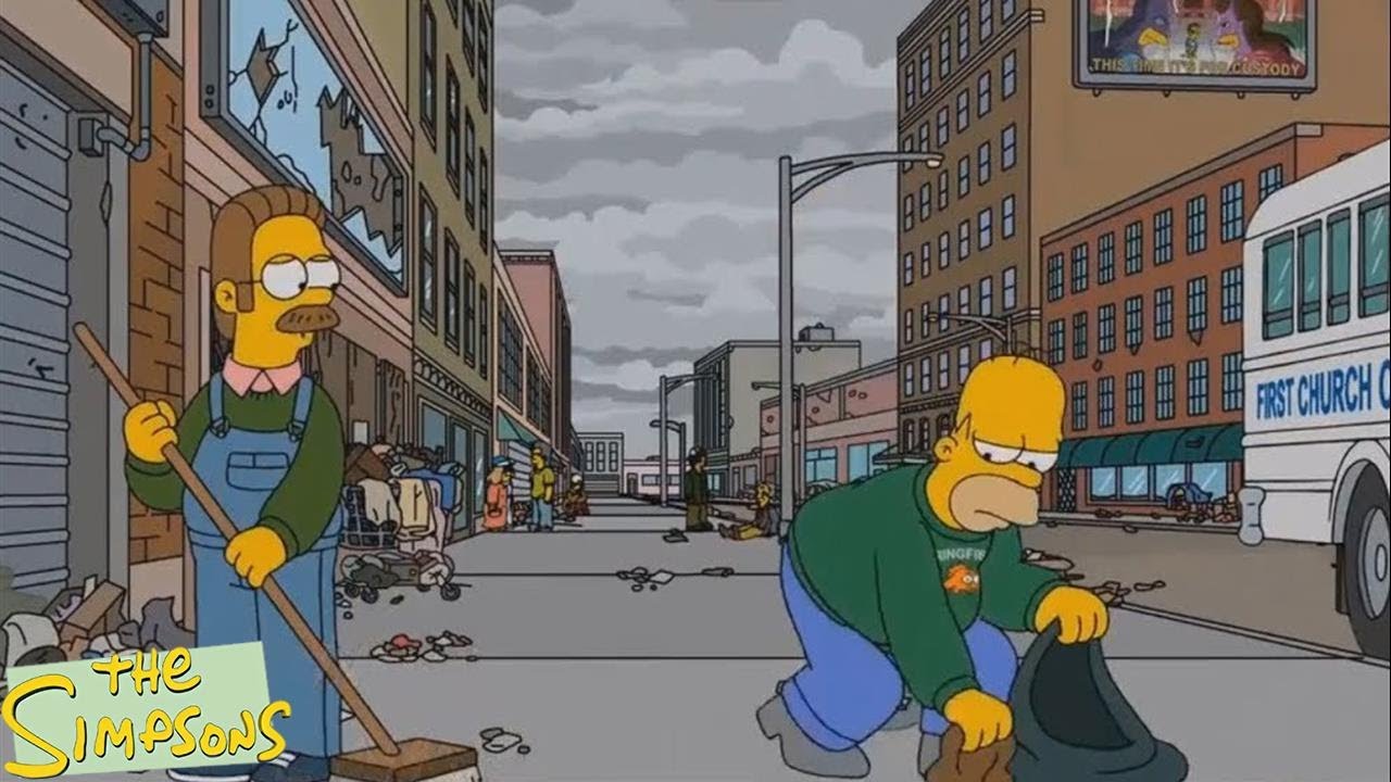 City Clean-Up! Bart - YouTube