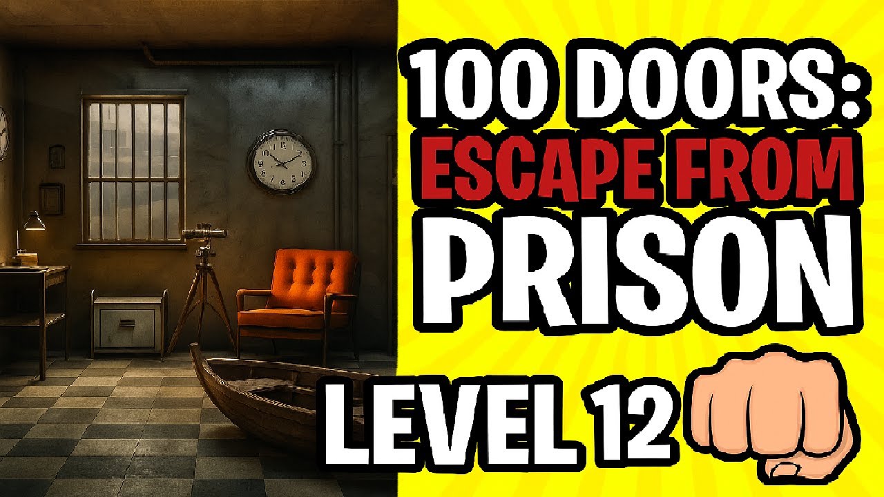 100 Doors: Escape from Prison | Level 12 Puzzle Solution & Walkthrough ...
