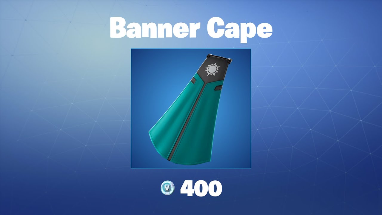 Banner Cape | Fortnite Back Bling - YouTube