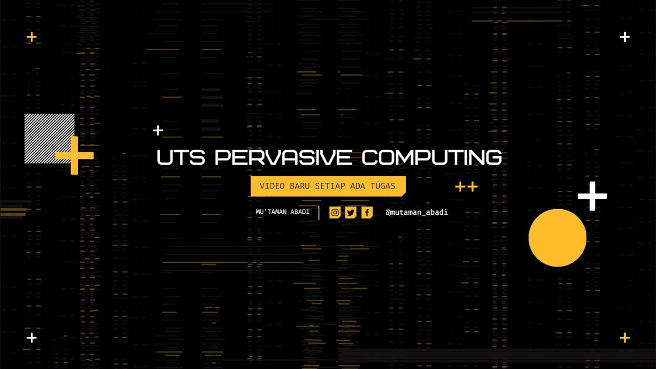 UTS PERVASIVE COMPUTING - YouTube
