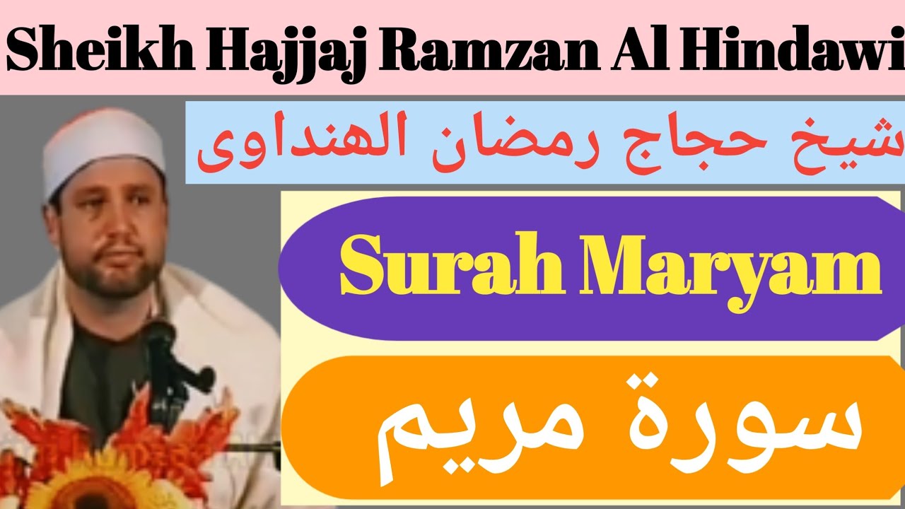Sheikh Hajjaj Ramzan Al Hindawi#islamicvideo #islamictalk - YouTube