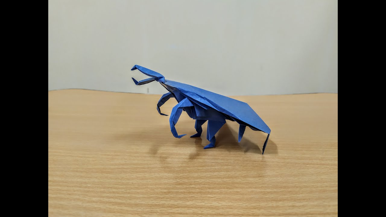 Origami Monster MUTO (Godzilla) - YouTube