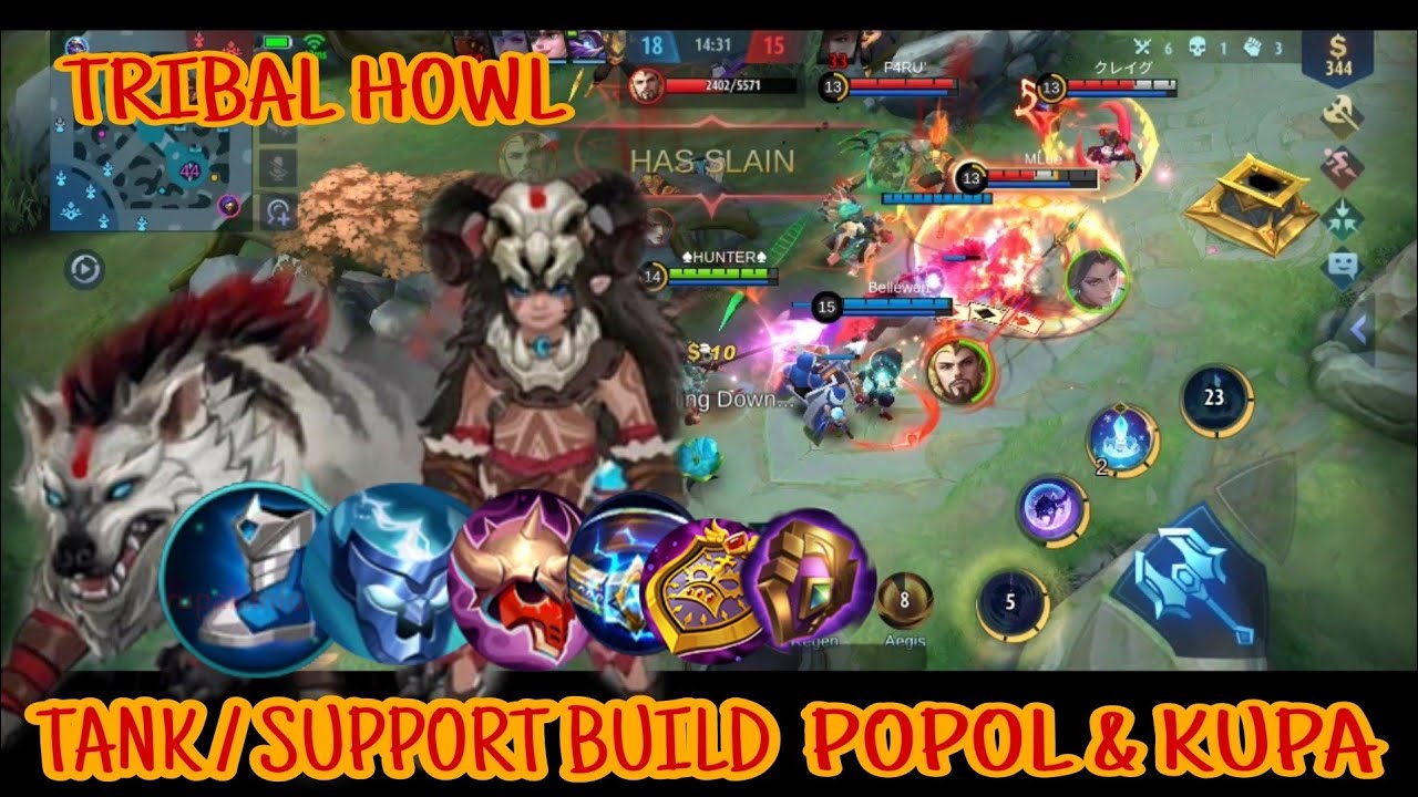POPOL & KUPA TANK / SUPPORT BUILD 2021 - YouTube