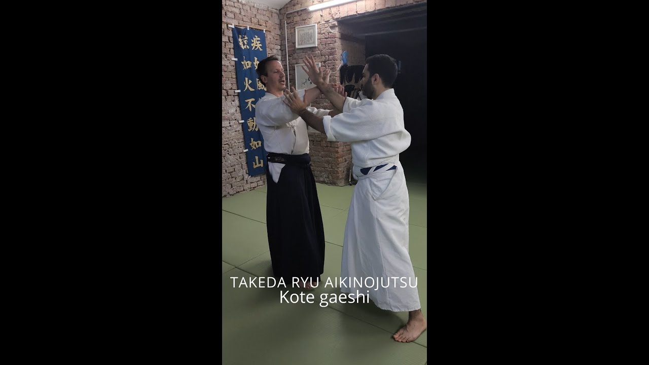 Aiki no jutsu Takeda Ryu - Kote gaeshi - YouTube