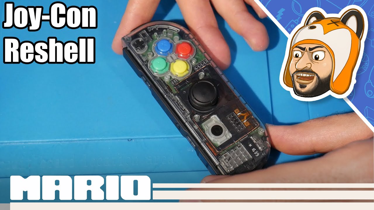 How to Reshell Your Joy-Con Controllers! - YouTube