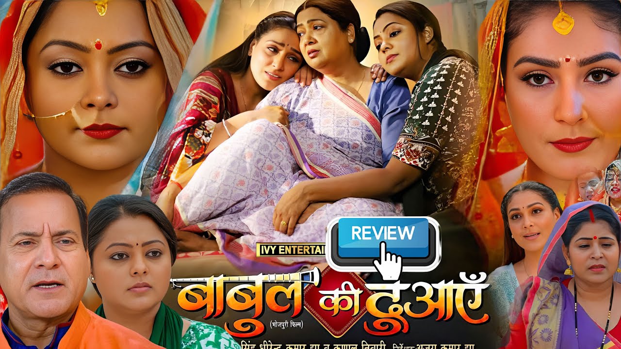 BABUL KI DUAYEIN Trailer Review | NEW BHOJPURI MOVIE 2025 | B4U ...
