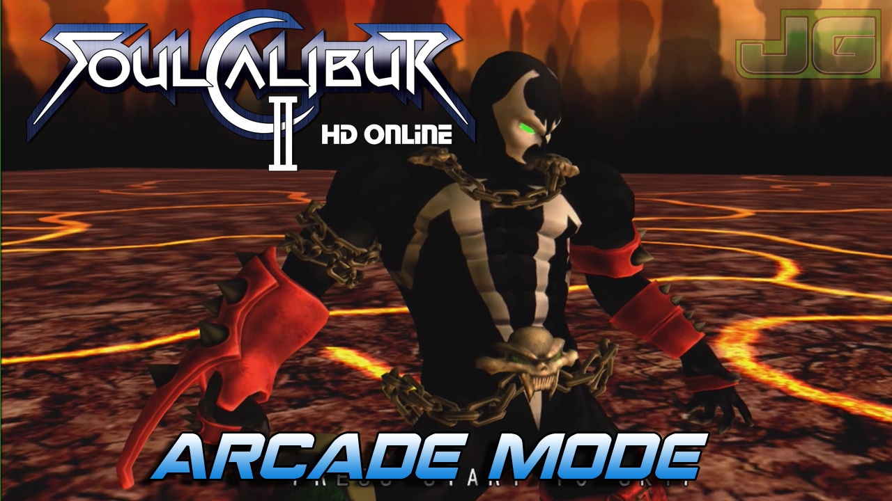 Soul Calibur 2 - Arcade Mode(Spawn) - YouTube